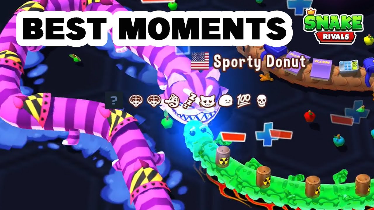 Snake Rivals Gameplay Best Moments New - YouTube