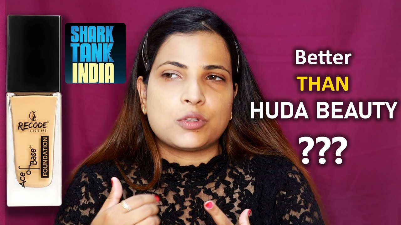 SHARK TANK Recode Studio Foundation REVIEW | Ace of Base Foundation Honest Review - YouTube