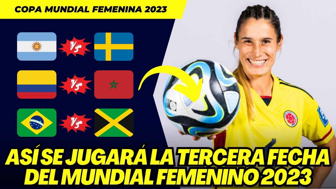 MUNDIAL FEMENINO 2023: ASÍ SE JUGARÁ LA ÚLTIMA FECHA DE LA FASE DE ...