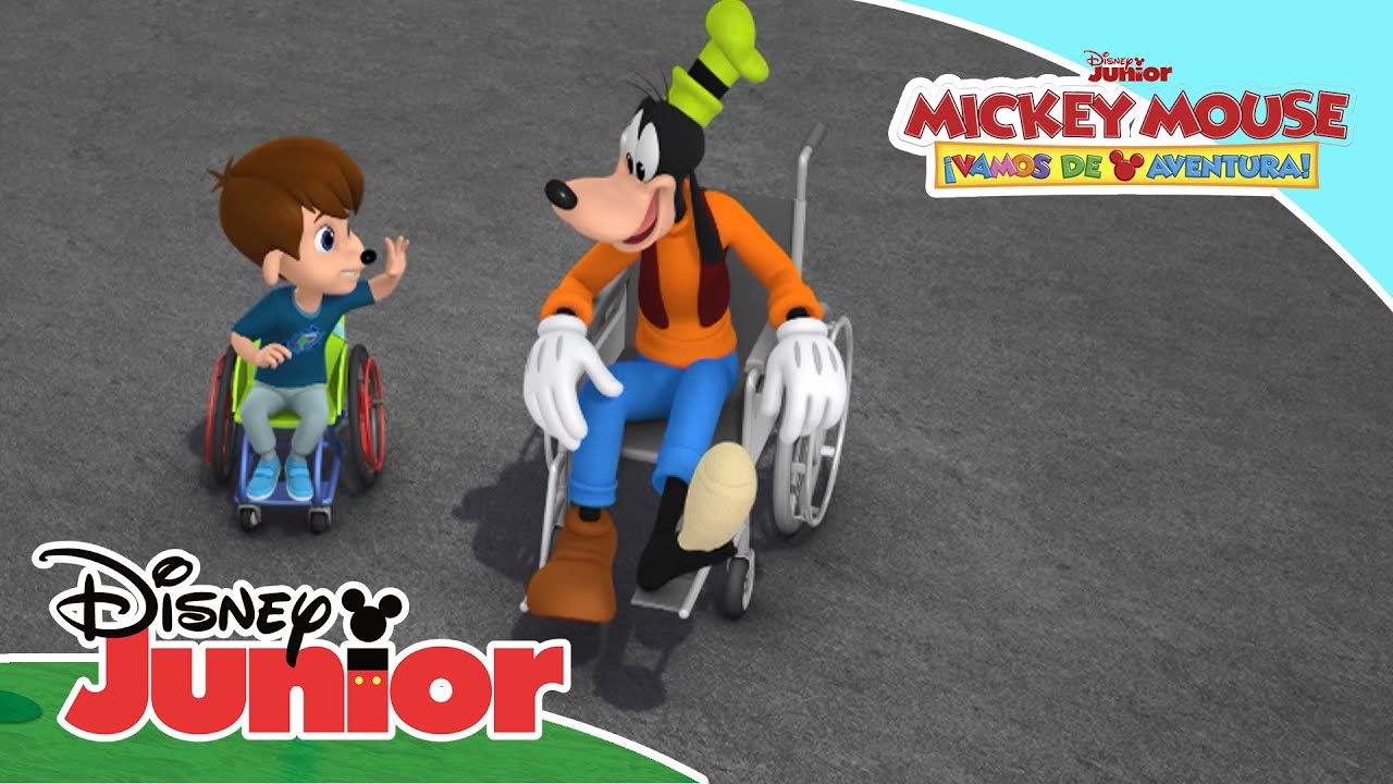 Mickey Mouse ¡vamos de aventura!: En silla de ruedas | Disney Junior ...