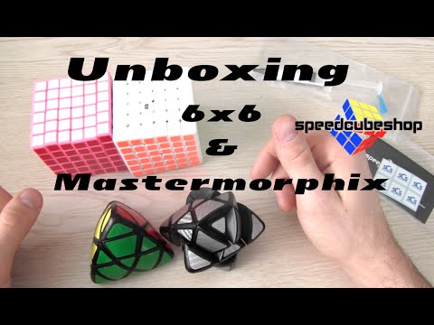 Unboxing 6x6 Shengshou and MoYu plus MasterMorphix - YouTube