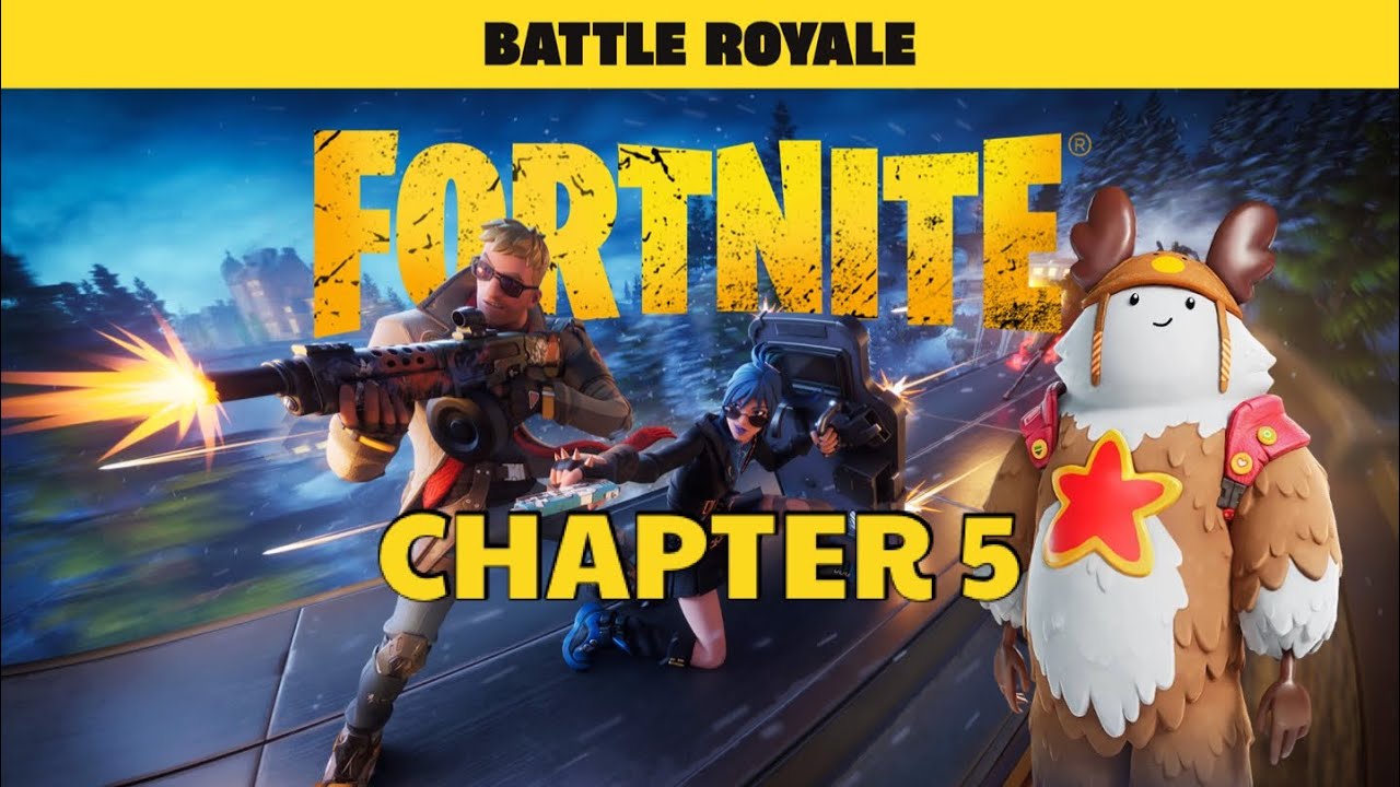 Welcome To Fortnite: Chapter 5!!! | NEW Map, Revamped Movement & Heals ...