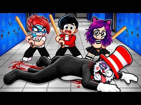 ATRAPAMOS AL GATO CON SOMBRERO con FAMILY JUEGA en ROBLOX! | Karim Juega