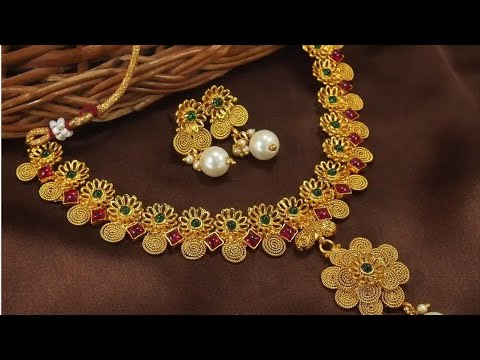 New trending jewellery, New trending Necklace collection - YouTube