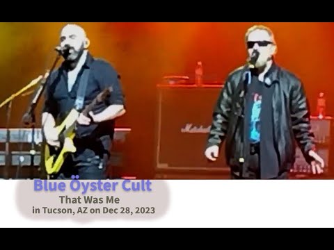 Blue Öyster Cult - That Was Me (at The Rialto in Tucson, Dec 28 2023 ...