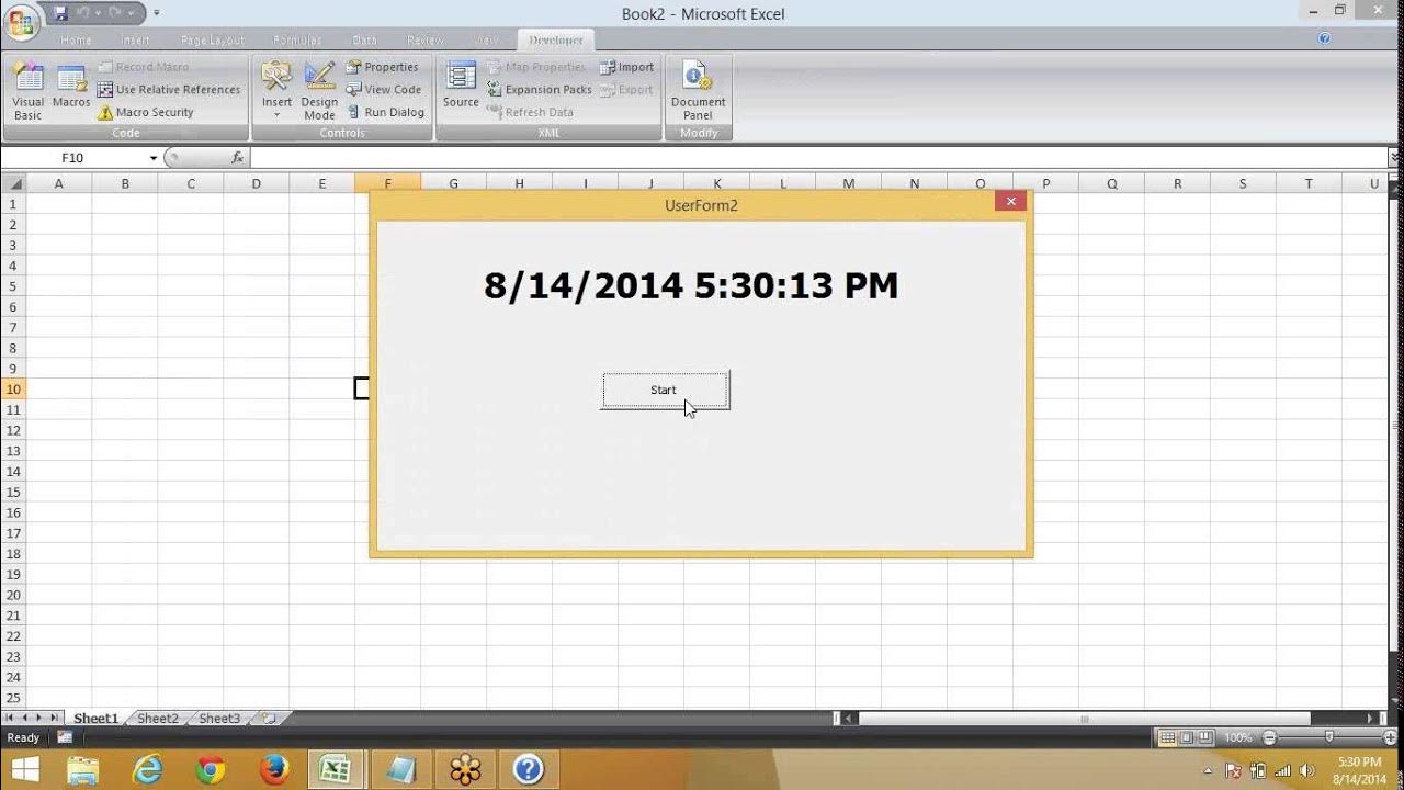 Excel VBA Macros Training Center Call 8802579388 Ontime , Add Watch on UserForm - YouTube