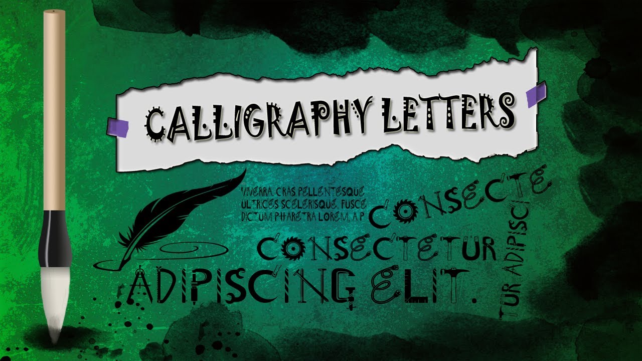 How to make Cursive letters with a pencil | Beginners guide | Learn ...