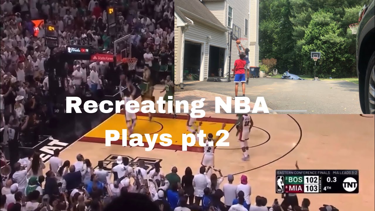 Recreating NBA Plays in Real Life pt.2. (Which one is the best?) #nba # ...
