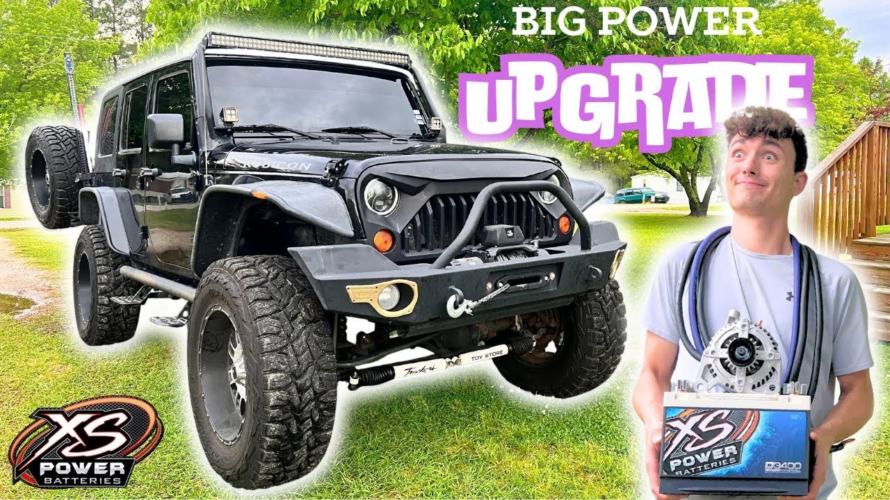 Jeep Wrangler Gets Big Power Upgrade - YouTube