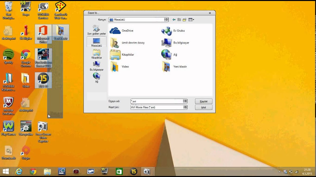 Freez Screen video capture den nasıl video çekilir ? - YouTube