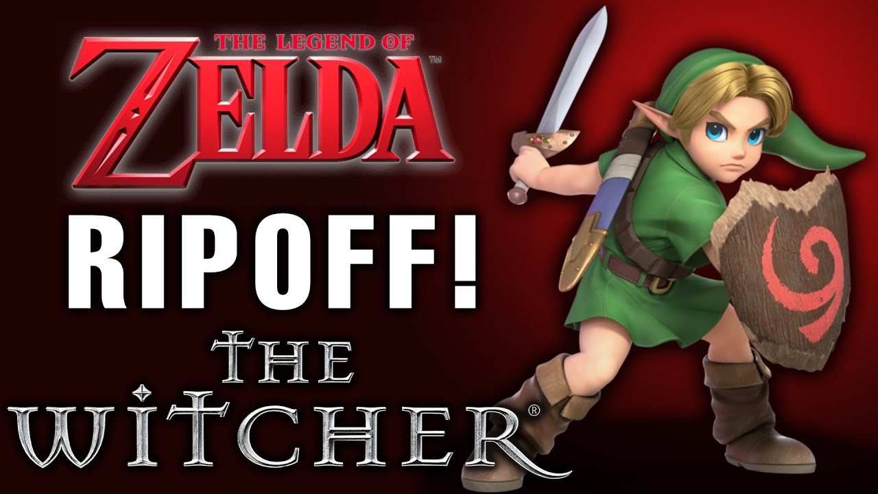 The Legend of Zelda is a complete RIP OFF of The Witcher - YouTube