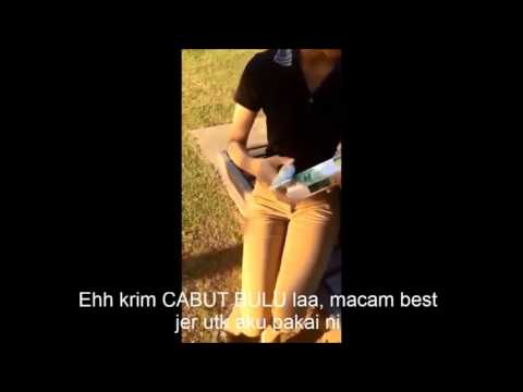 VIRAL tayang bulu ketiak dah kena