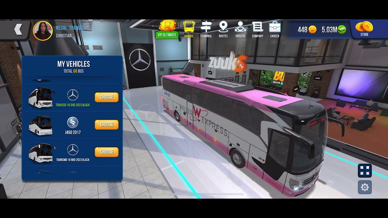 Bus Simulator: Ultimate 🇯🇵 (Willer Express Skin - Mercedes-Benz Travego ...