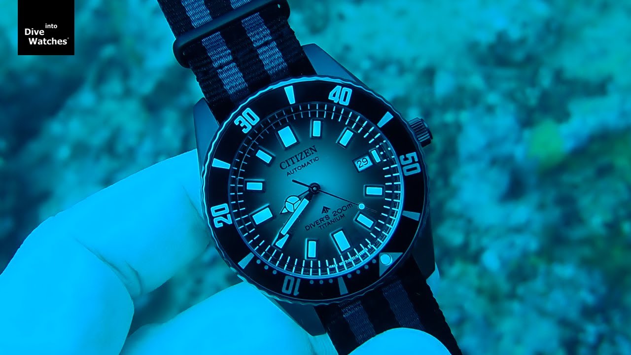 Tauchgang mit der Citizen Promaster Challenge Diver 200m “Fujitsubo ...