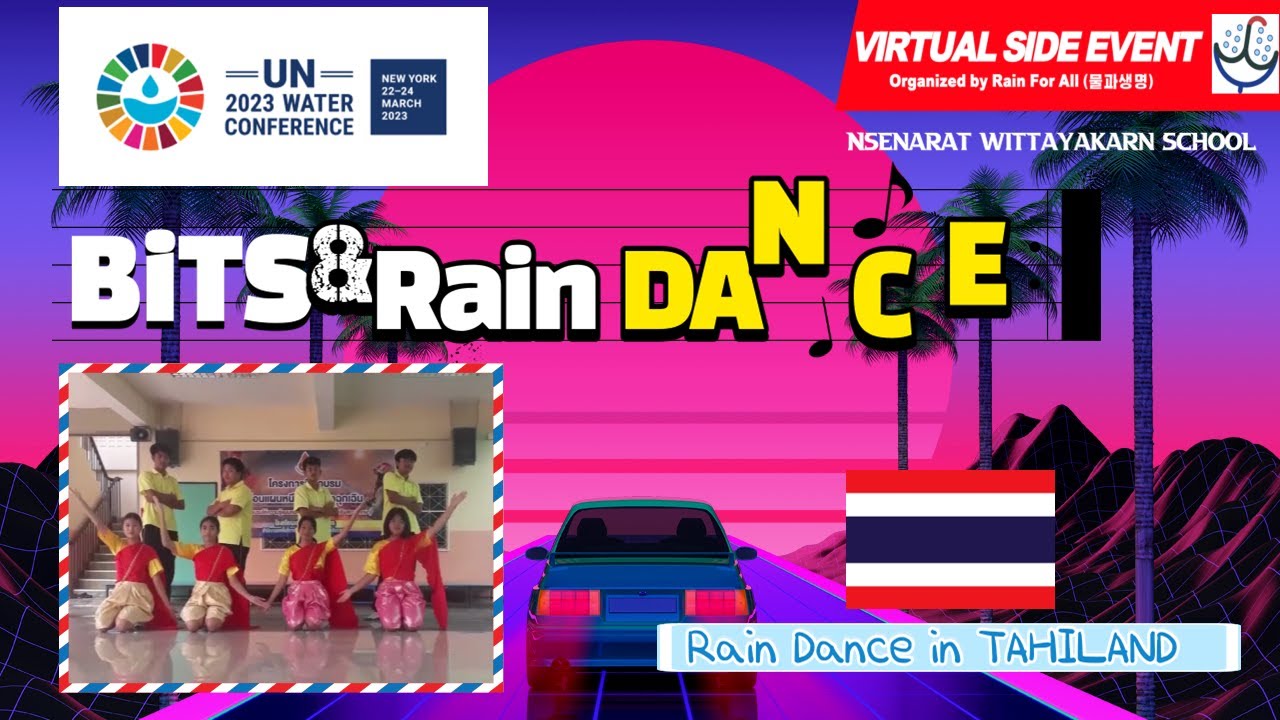BiTS & Rain Dance in Thailand - YouTube