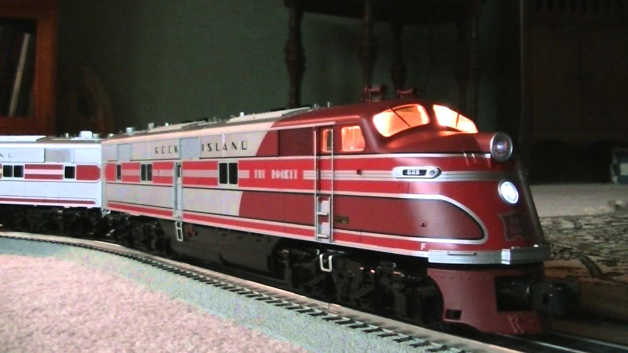 My Quad Cities Rocket Lionel Christmas 2014 - YouTube