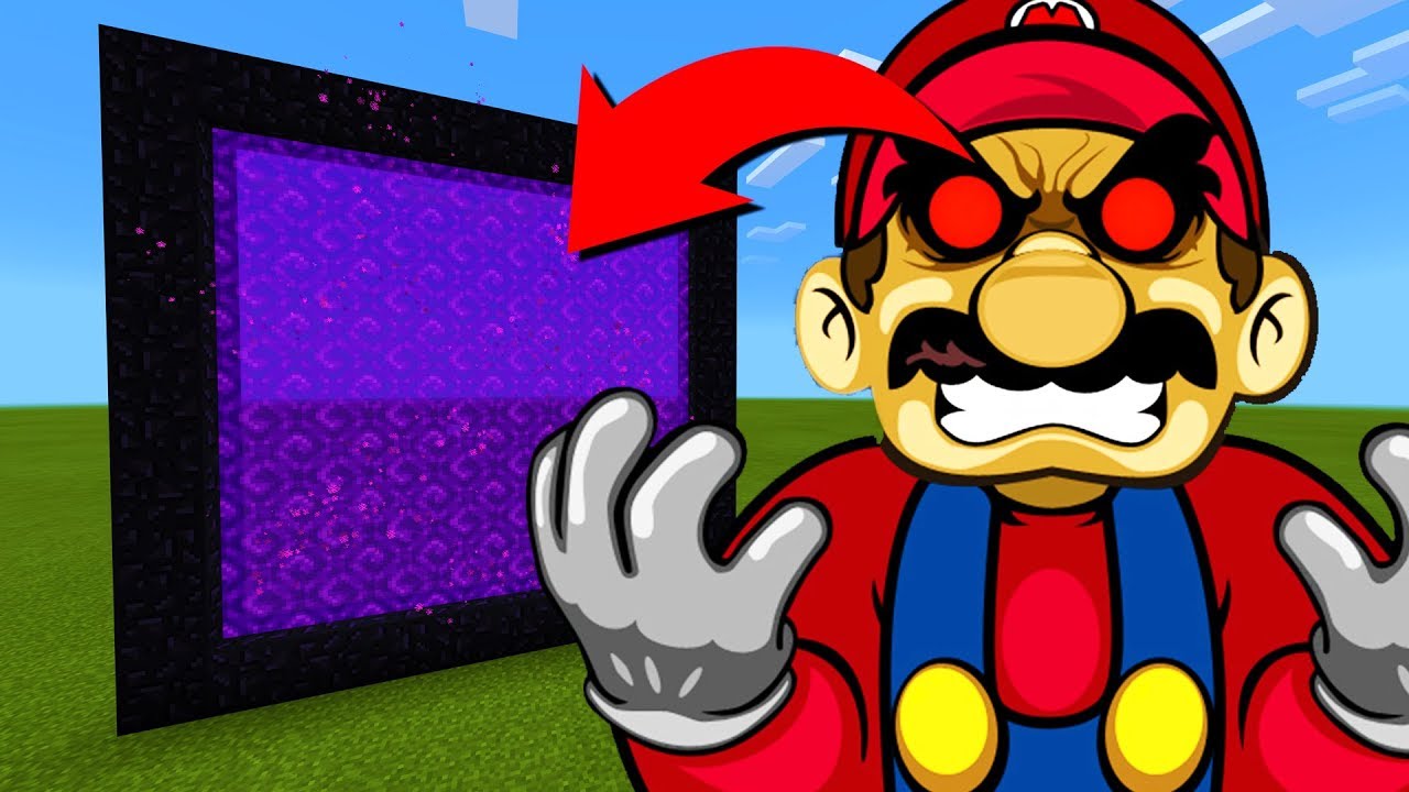 How To Make A Portal To The Mario.exe Dimension in Minecraft! - YouTube