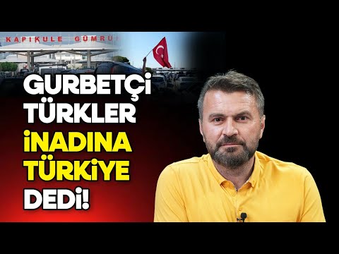 GURBETÇİ TÜRKLER TÜM YILLARIN REKORUNU KIRDI!