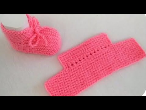 New Knitting Pattern/Design For Baby Booties,Baby Jutti#21*आसान तरीके से बनाये बेबी बूटीज़