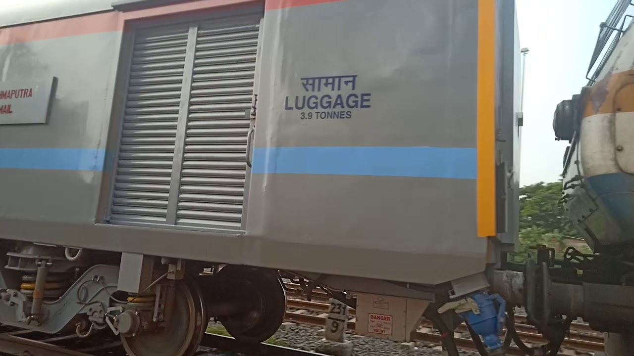 Brand New LHB rake of 14056/55 Brahmaputra Mail - YouTube