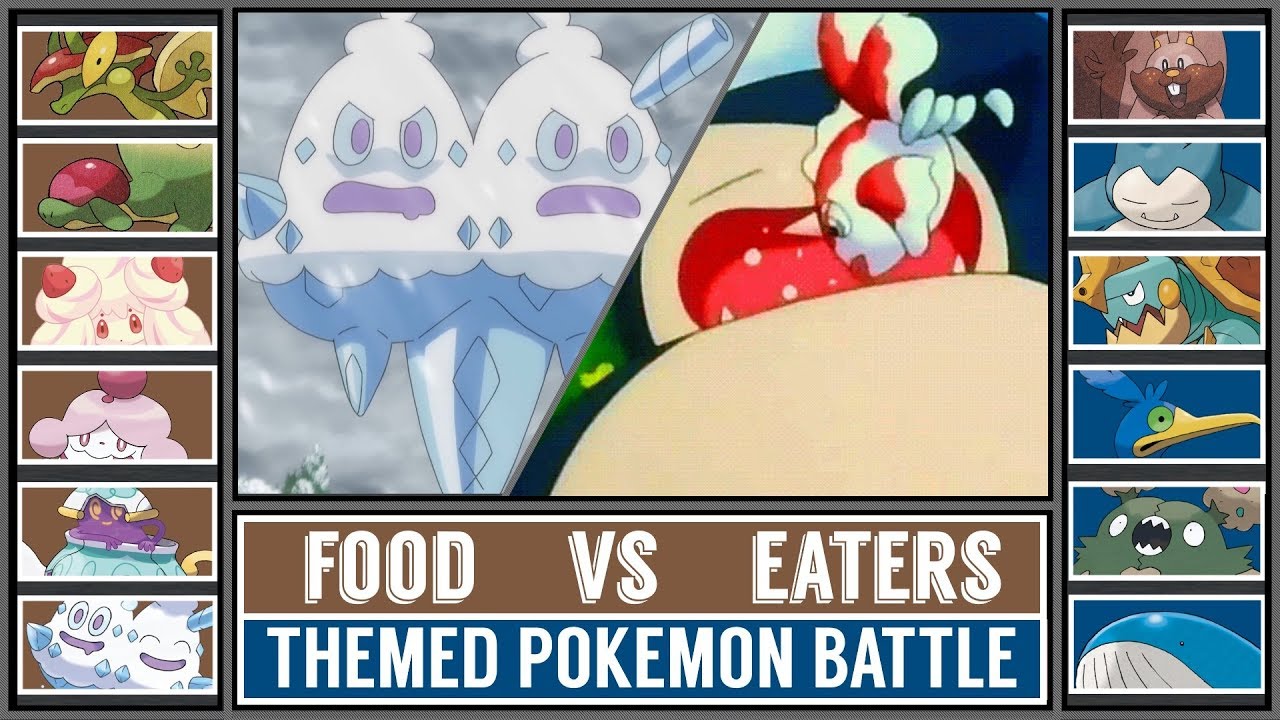 FOOD vs EATING Pokémon (Pokémon Sword/Shield) - YouTube