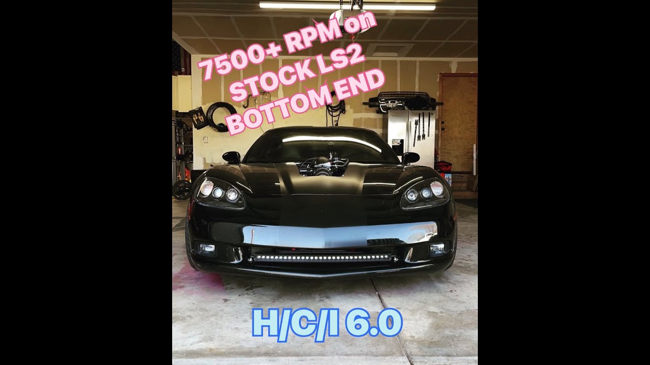 Doing pulls in my Holley TERMINATORxMAX swapped HI RAM E85 C6. 7500+RPM ...