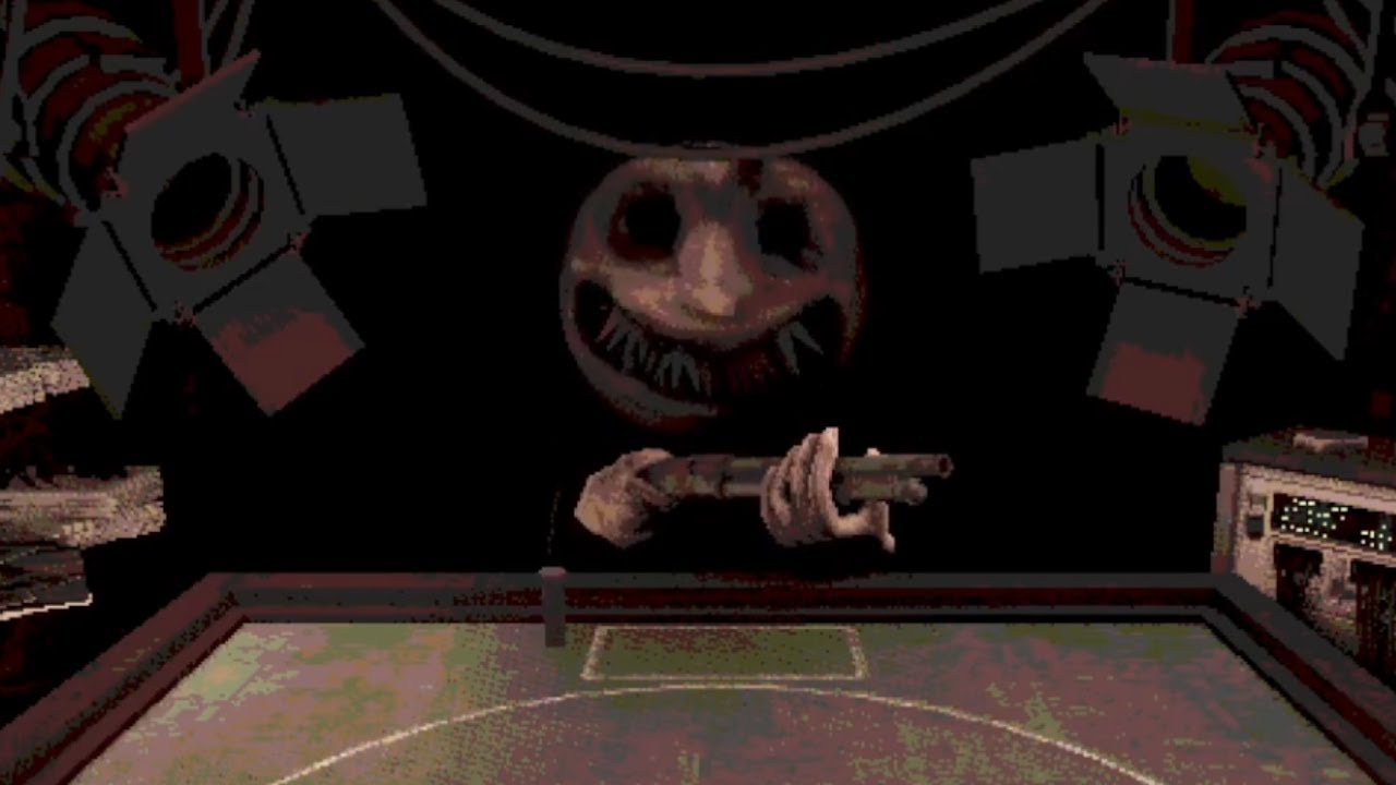 Roulette With A 12 Gauge Shotgun (Buckshot Roulette Full Playthrough ...