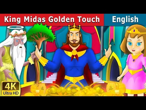 English Story- Golden Touch (Part - 2 ) || Question- Answers of Story ...