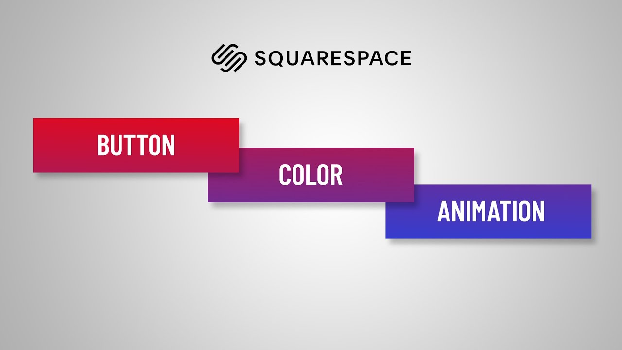 How to Add a Color Cycle Animation to Your Squarespace Buttons - YouTube