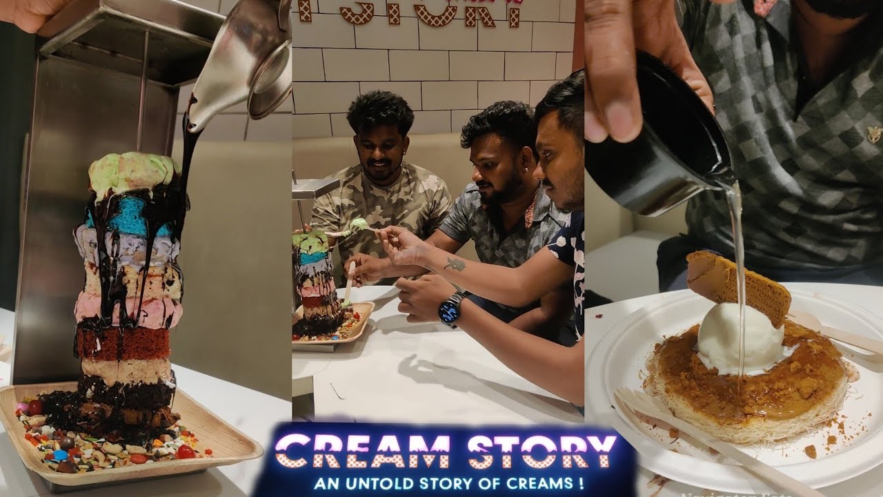 CREAM STORY AN UNTOLD STORY OF CREAMS! ||Anna Nagar || Navigator Eats # ...