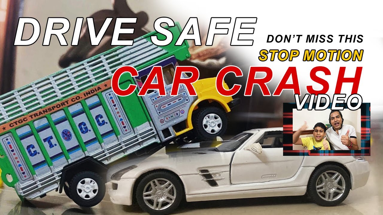 Drive Safe | Car Crash Stop motion animation - YouTube