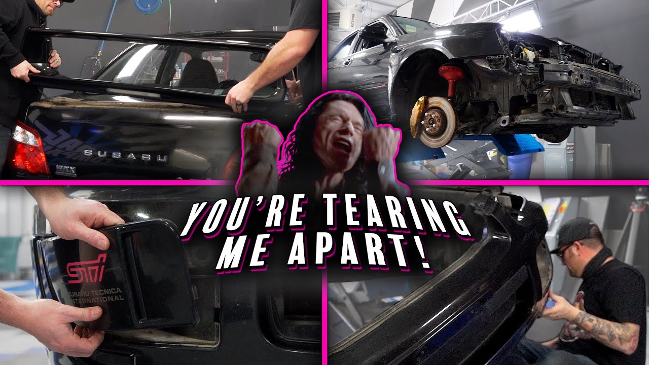RIPPING OUR NEW SUBARU TO PIECES?! (Then Junkyard Hunting For MORE ...