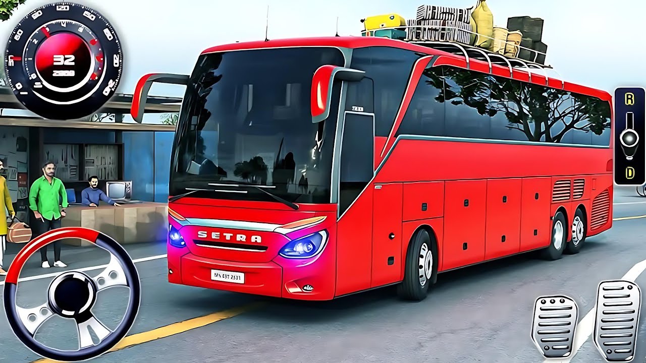 Off-Road Coach Bus Driving 2025 - Real Uphill Euro Bus Drive 3D ...
