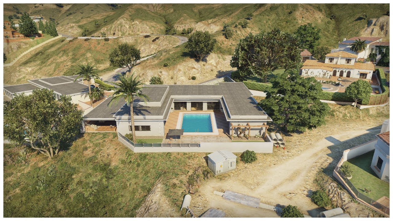 GTA V MLO Open Interior VILLA 21 - by brofx (FIVEM) - YouTube