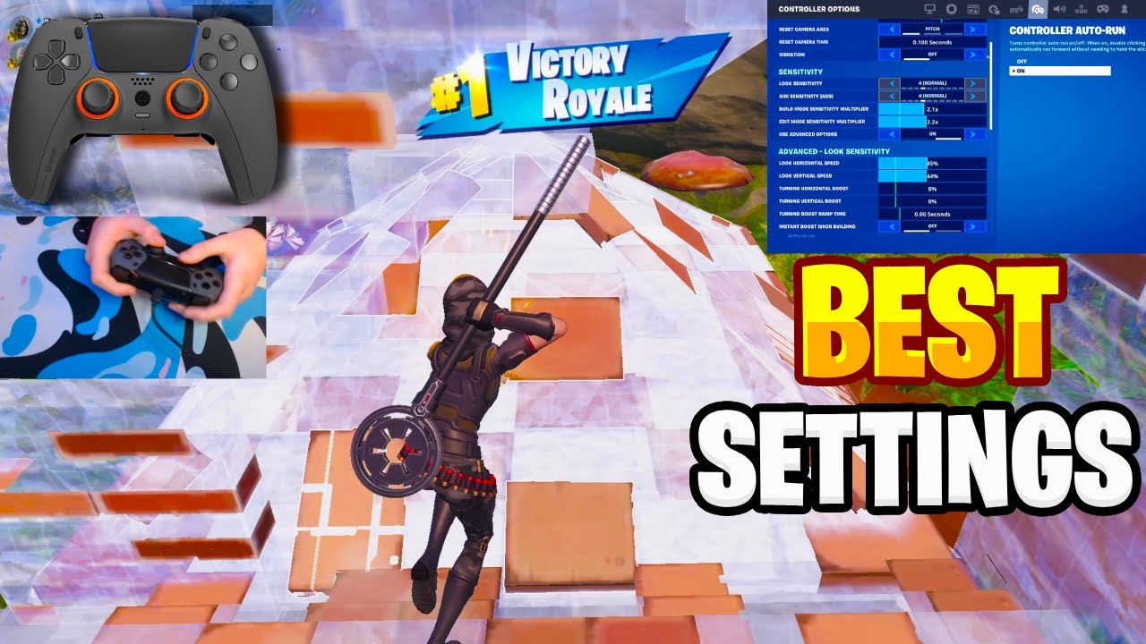 Fortnite PS5 Scuf Reflex Controller Handcam Gameplay + BEST Controller ...