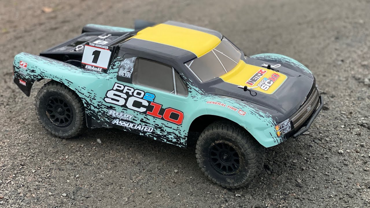 Setup & provkörning Team Associated Pro2 SC10 RTR. - YouTube