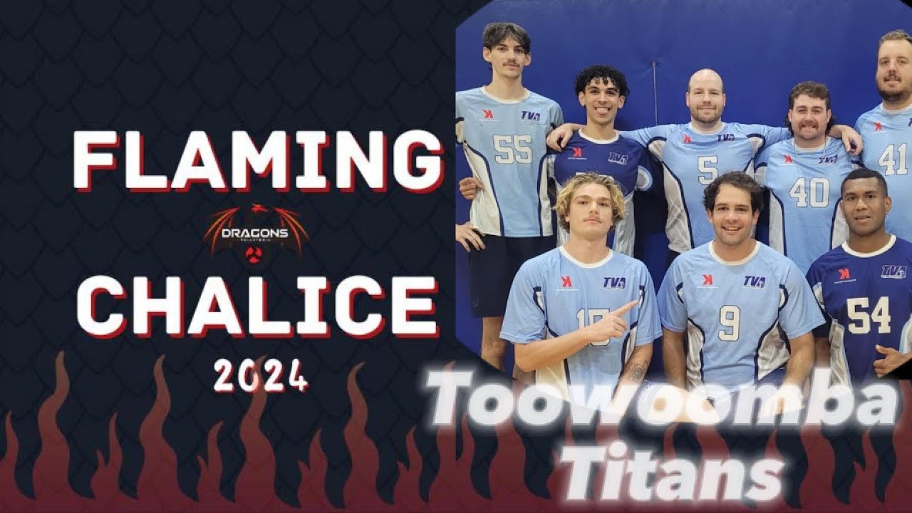 Titans Volleyball Flaming Chalice Highlights - YouTube