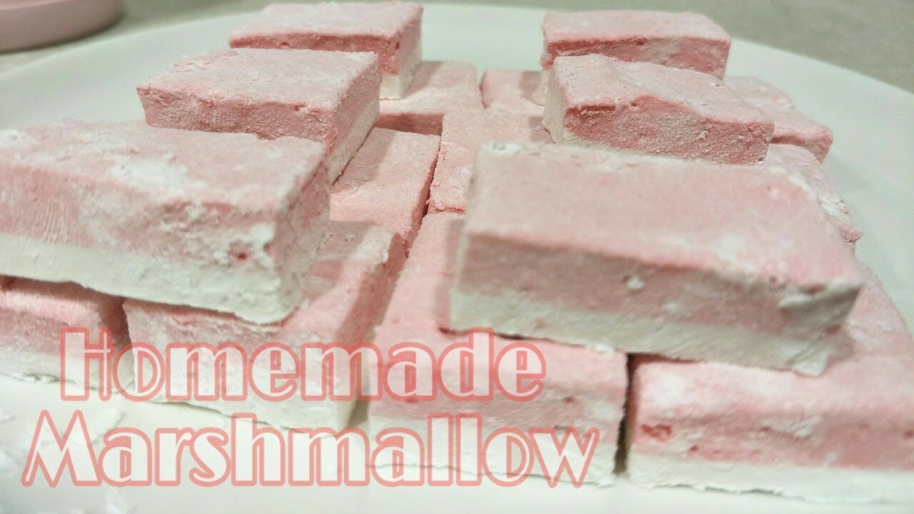 How To Make Homemade Marshmallow - YouTube