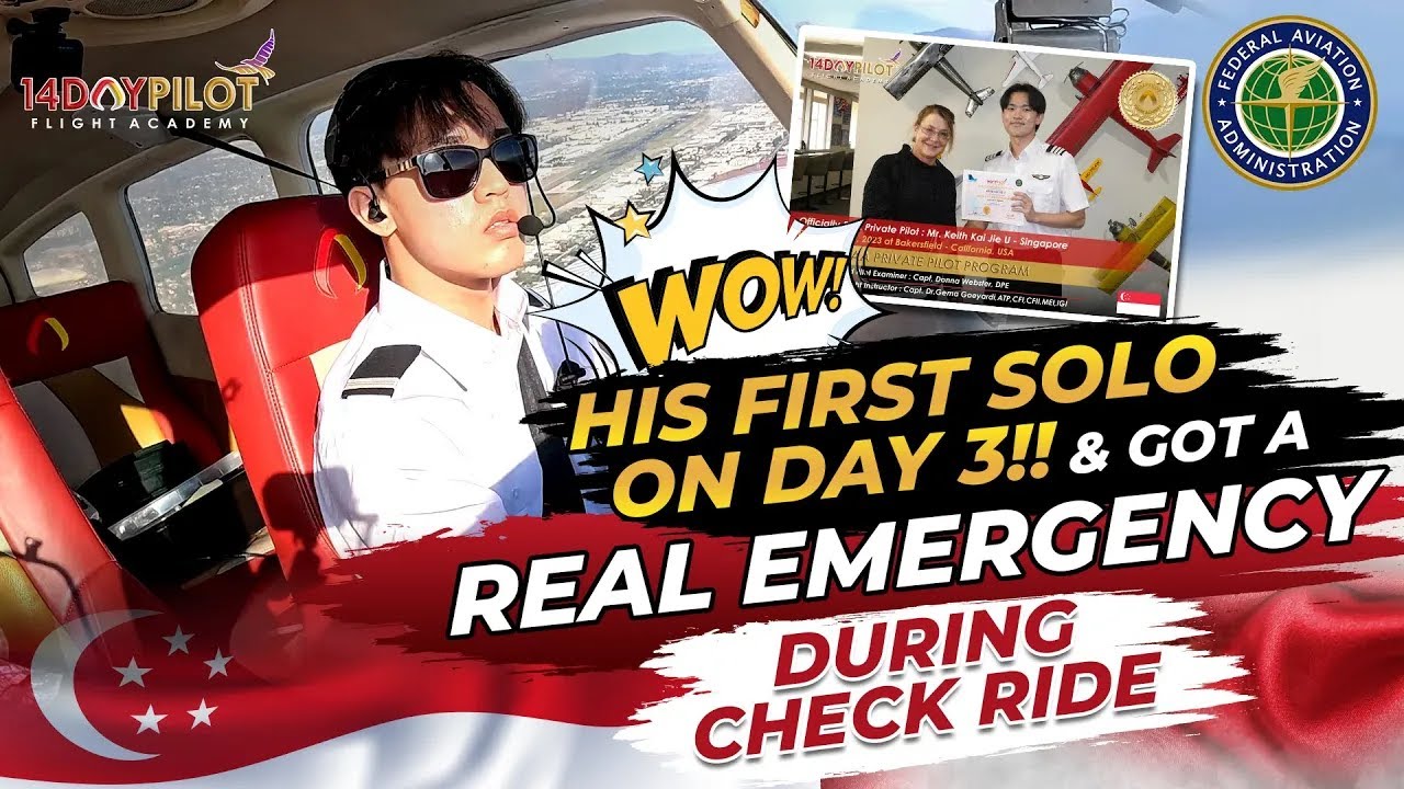 His Examiner said “IT’S A PERFECT FLIGHT!” Learn How He Passed FAA ...