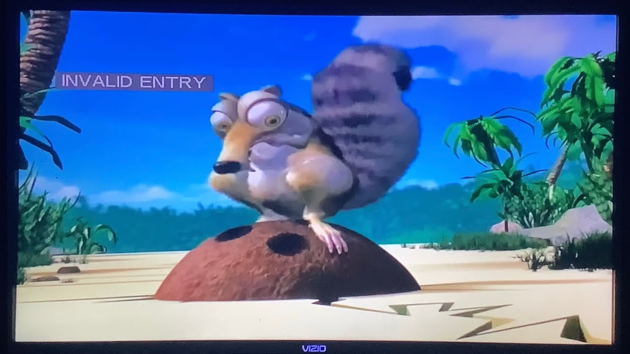 Ice Age 2002 Scrat🙁🐿🌰🐿🙁Crack Up🪨🪨🪨🪨🪨Scrat😠Lava🌋🌋🌋🌋🌋DVD📀📺TV VIZIO📺 - YouTube