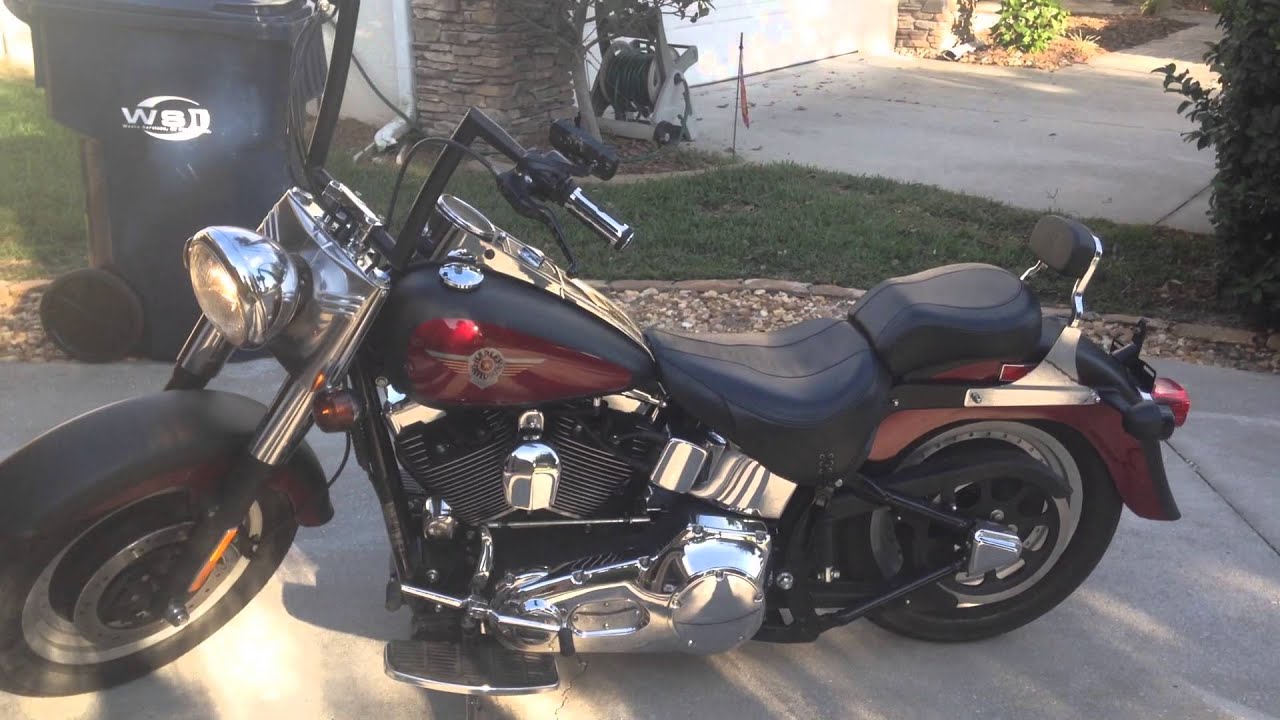 2001 Custom FatBoy - YouTube