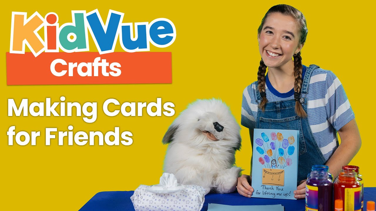 Making Cards for Friends | Bible Crafts for Kids - YouTube