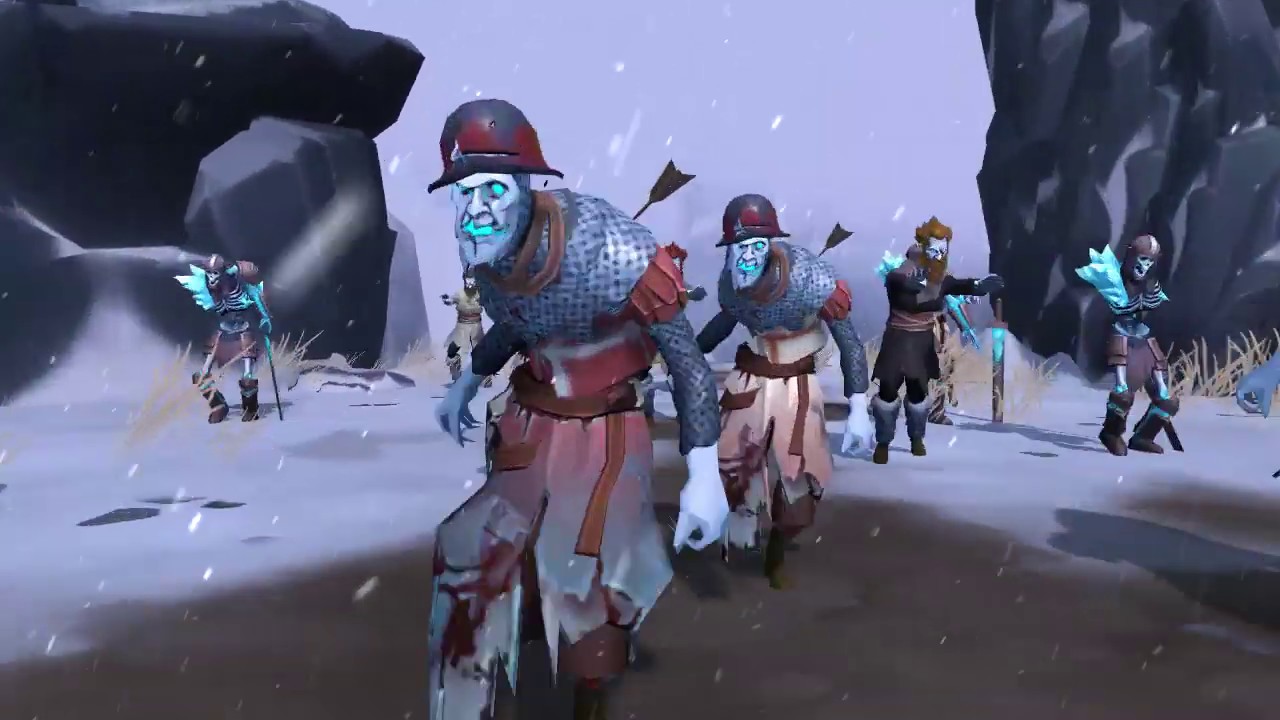 winter survival - zombies attack - YouTube