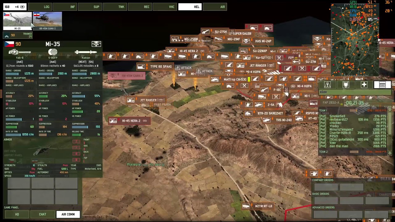 Wargame Red Dragon Gameplay