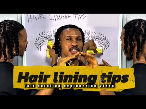 HAIR LINING TIPS FOR BEGINNER/BASIC BARBERS *HAIR LINING IDEARS FOR ...