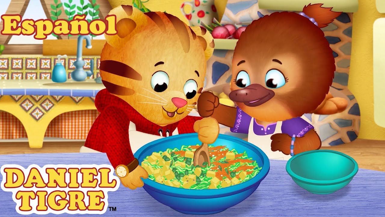 Daniel y Jodi ayudan en la cocina | Daniel Tigre en Español - YouTube