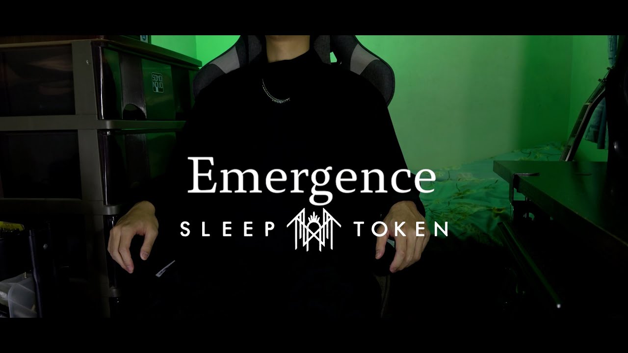 Sleep Token - Emergence | Guitar Cover + Screen Tabs + lyrics - YouTube
