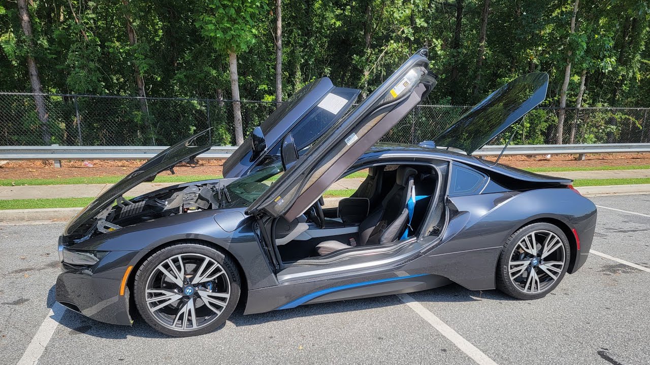 2016 BMW I8 Engine exterior view, pre-purchase inspection video by ...