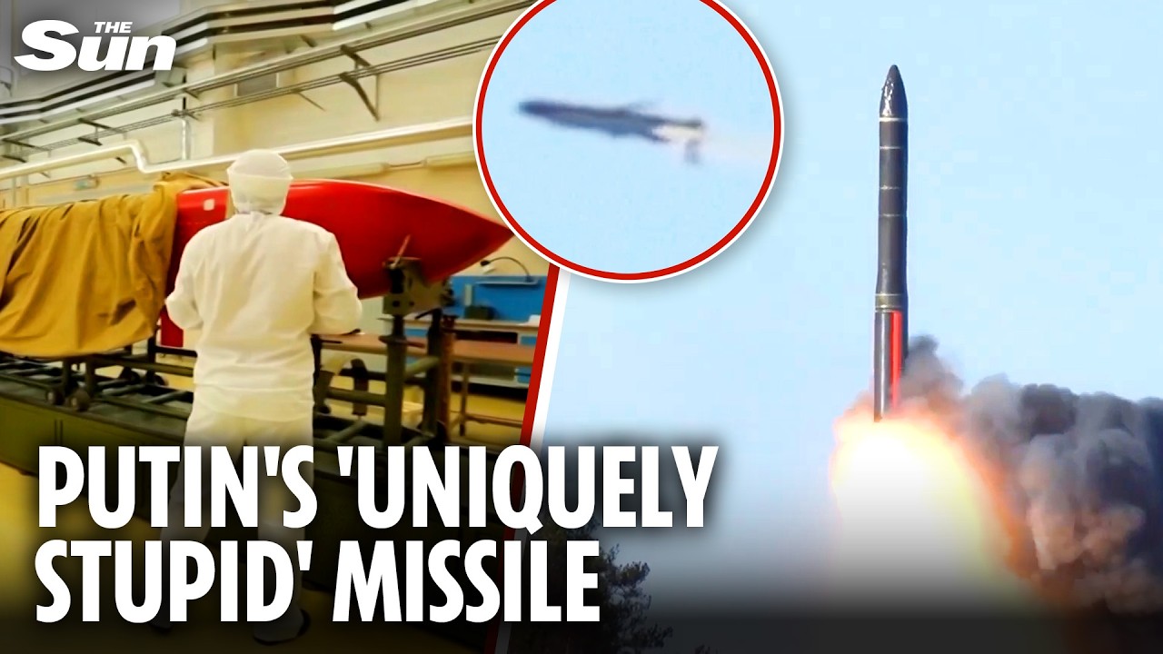 Putin’s new ‘Flying Chernobyl’ mega missile Burevestnik is a nuclear ...