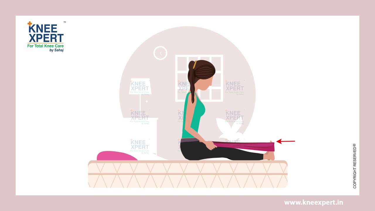 Towel Calf Stretch: Way to improve the flexibility of your calf muscles ...